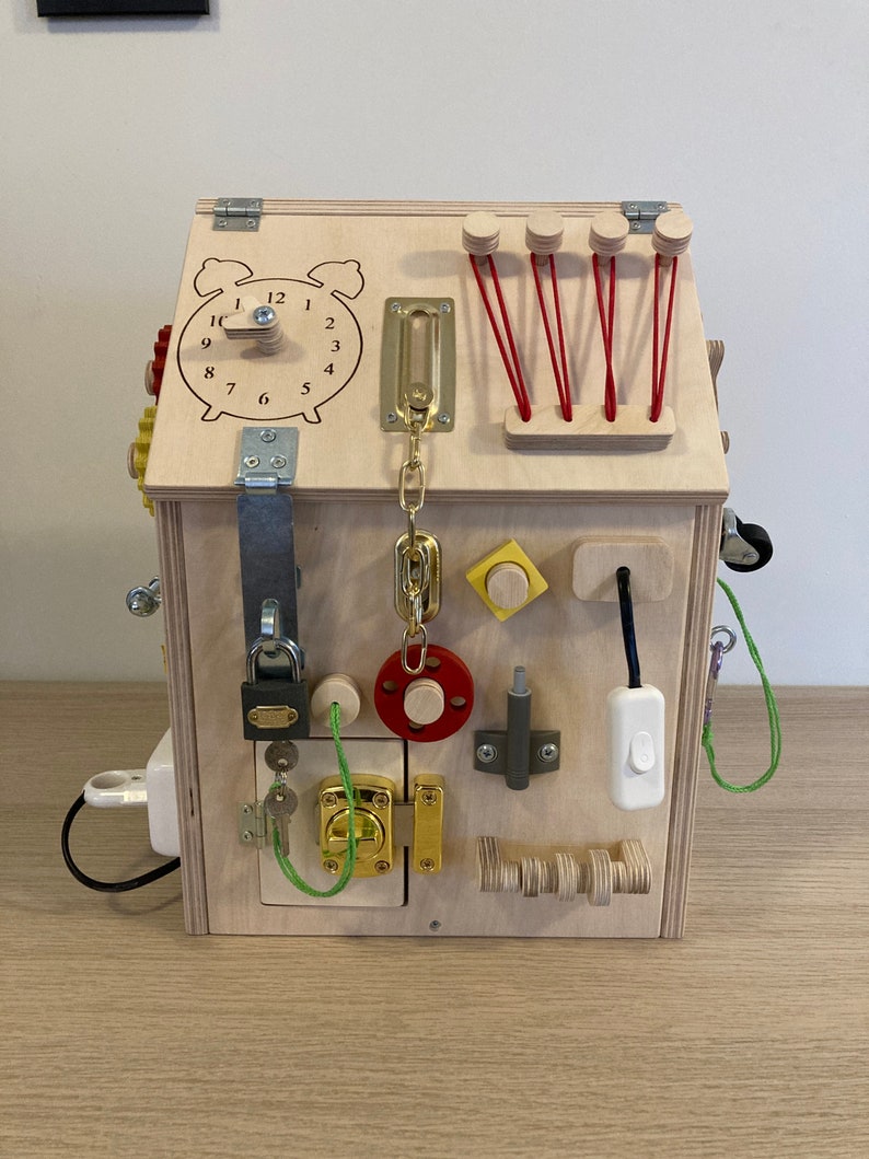 House LED Busy Board Busy House Sensory Activity - Etsy