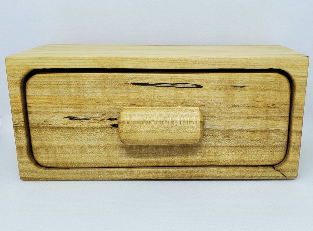 Handmade Spalted Maple Jewelry Box - Etsy
