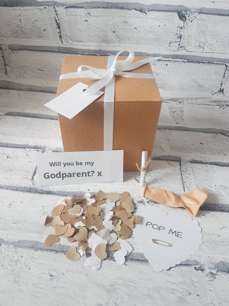Will You Be My Godparents, Godparent, Pop the Balloon, Christening ...