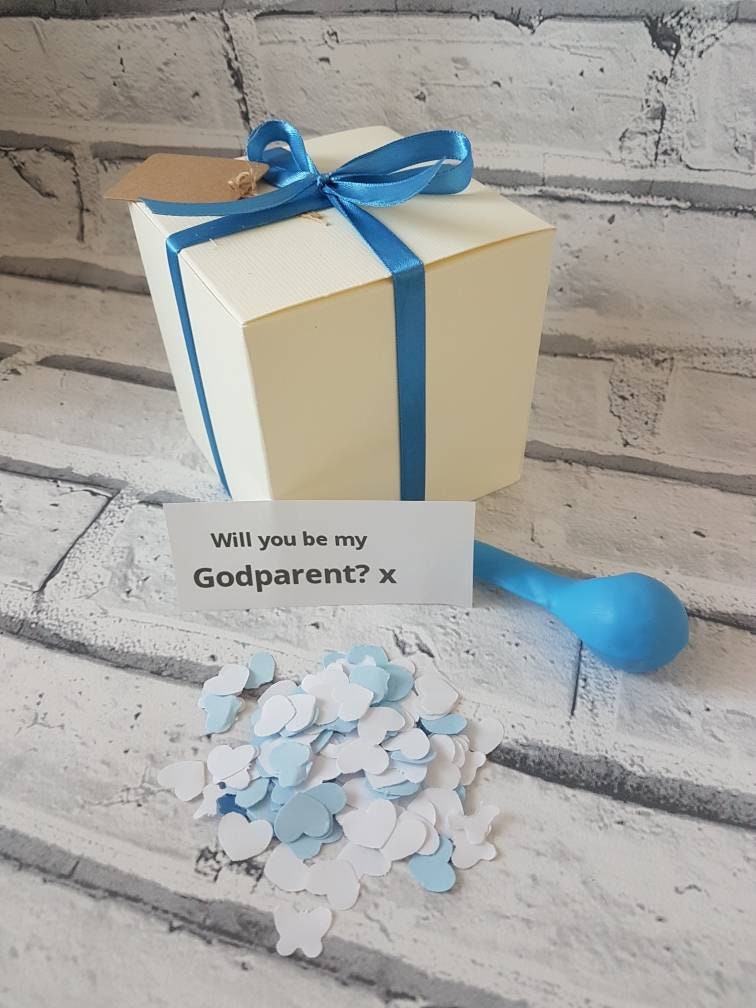 Will You Be My Godparents, Godparent, Pop the Balloon, Christening ...