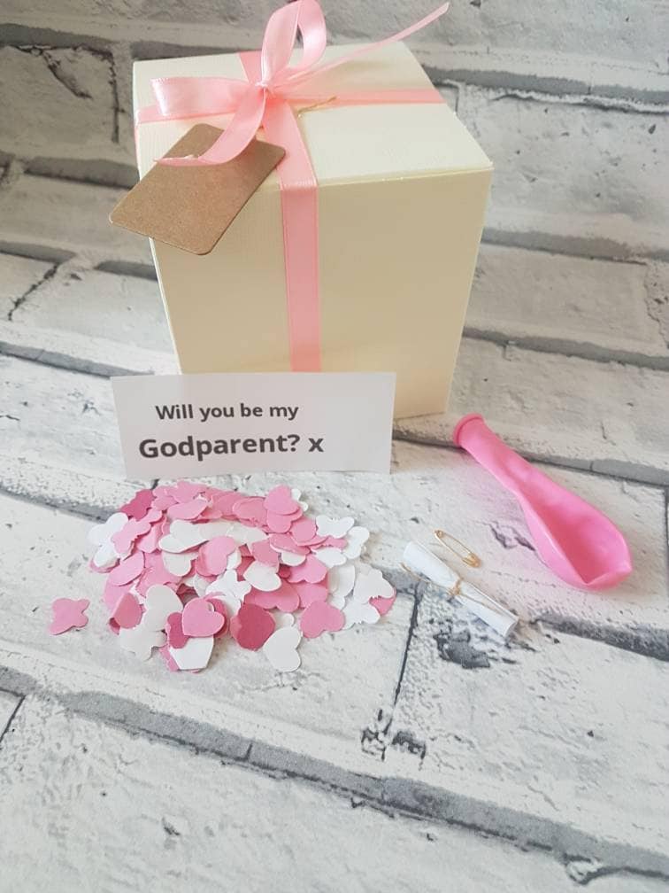 Will You Be My Godparents, Godparent, Pop the Balloon, Christening ...
