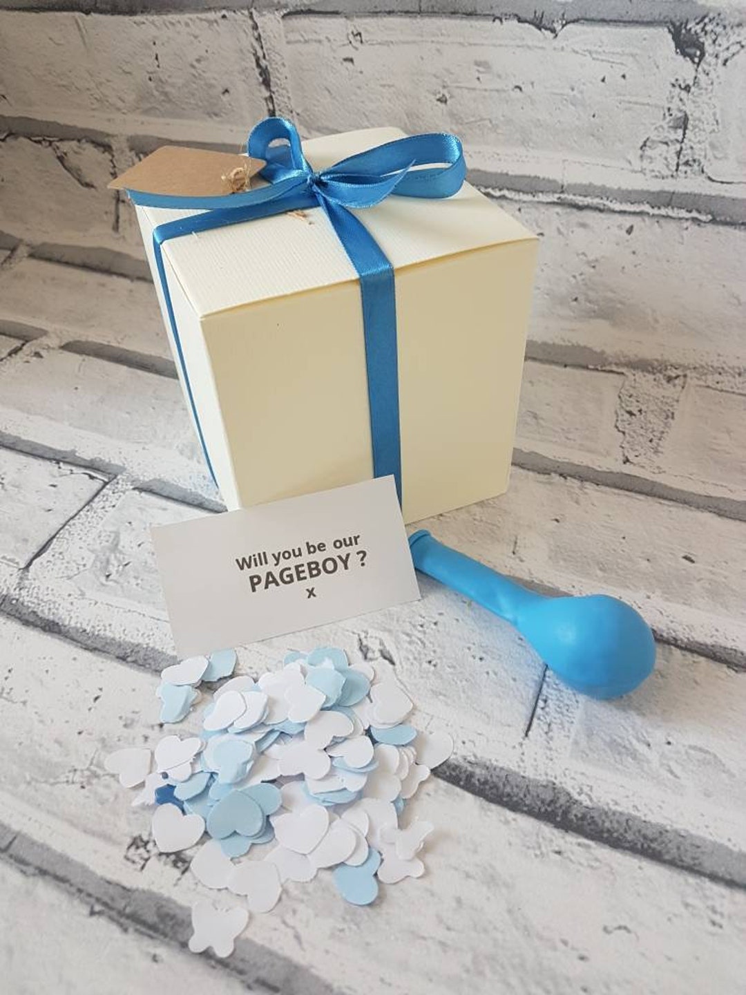 Will You Be My Pageboy, Pop the Balloon, Wedding Planning, Personalised ...