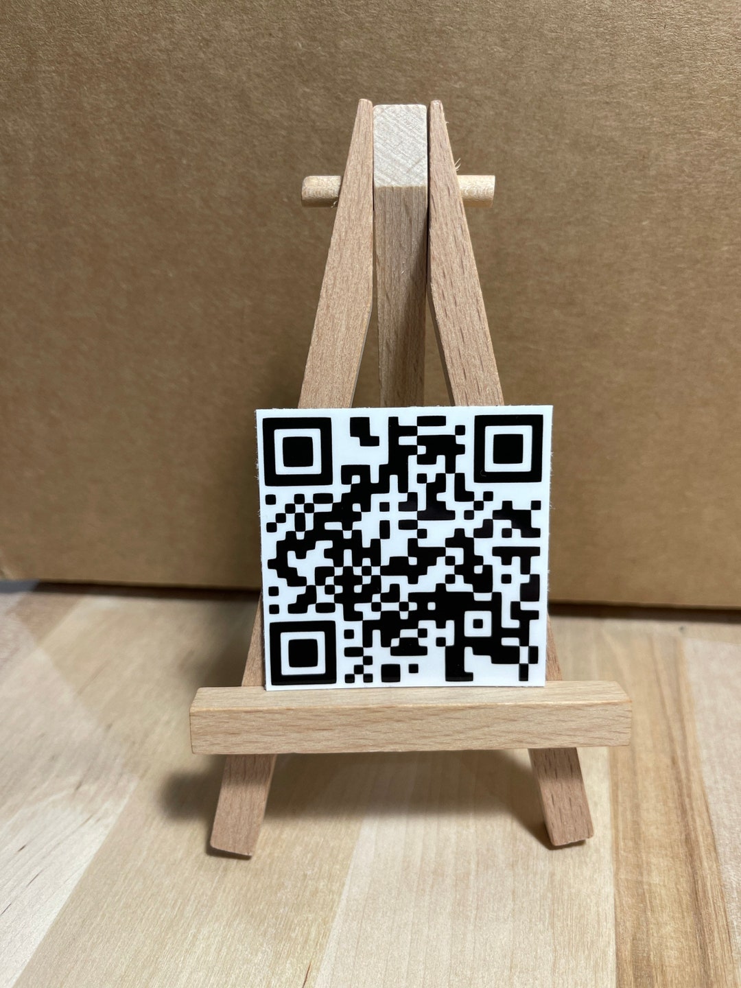 Rick Roll QR Code Sticker. Funny, Hydro Flask, Laptop, Decal ...