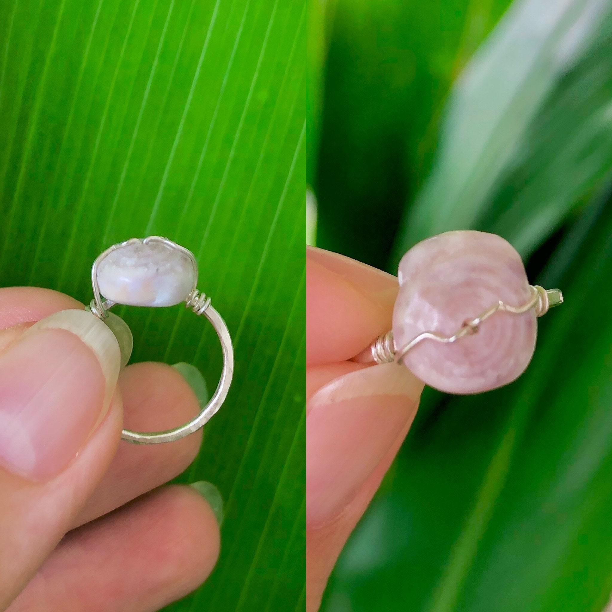 Puka Shell Rings | Etsy