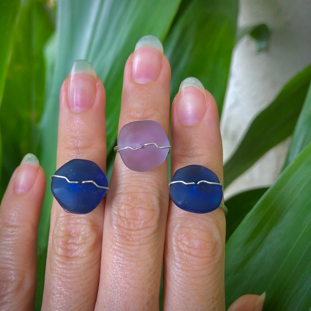 Glass Rings - Etsy