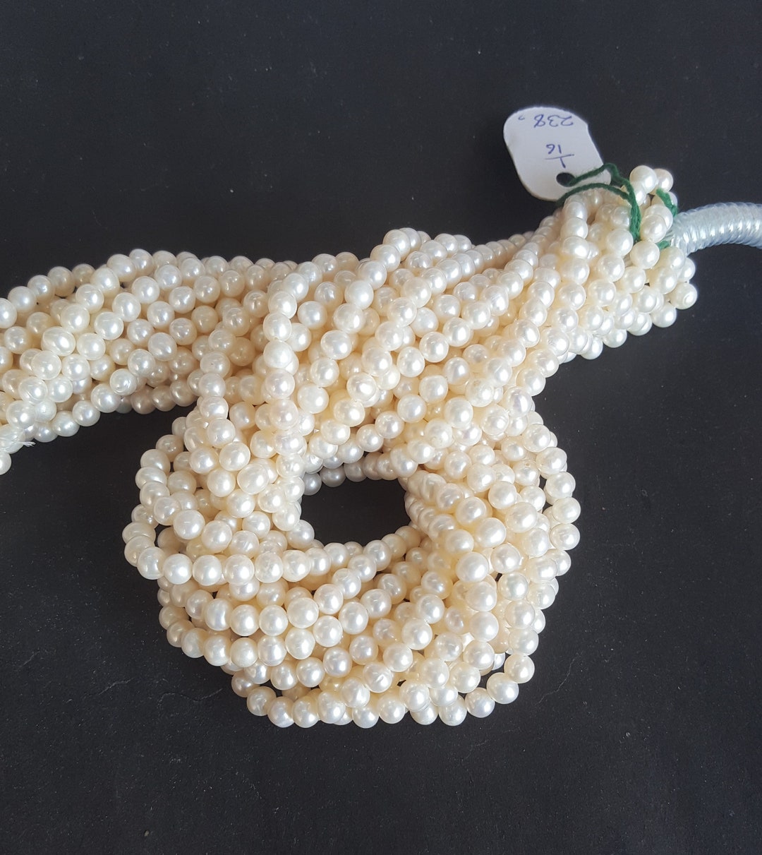 Newly Listed---- Natural Fresh Water Pearl---smooth Round Shape Pearl ...
