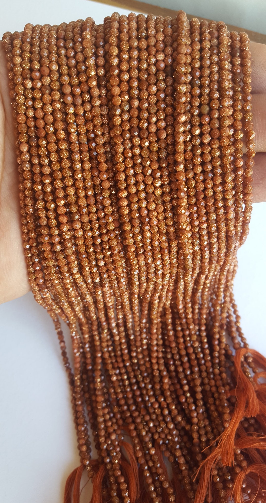 50%off ~~newly Listed ~~~ Natural Sandstone Beads~~ Faceted Rondelle ...