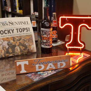 University of Tennessee Vols Power T Neon LED Light - 10" X 10" - Etsy