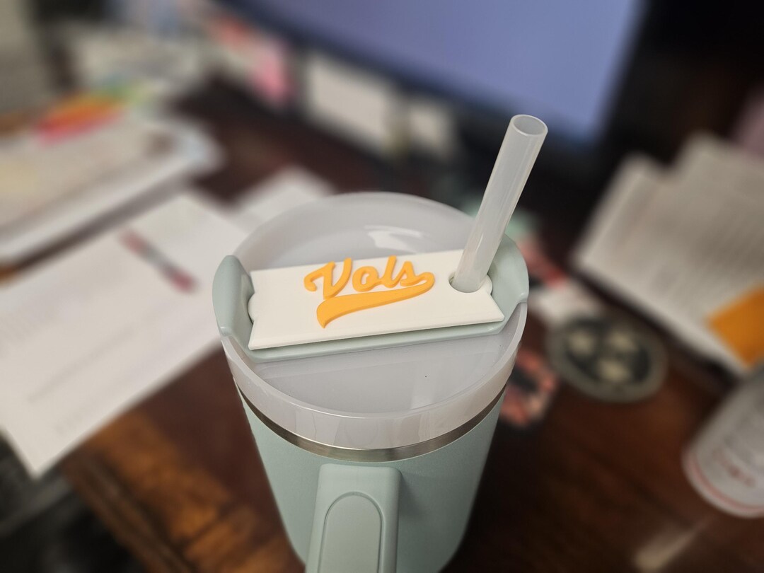 University of Tennessee Vols Script- 40 Oz Stanley Lid Topper - Etsy
