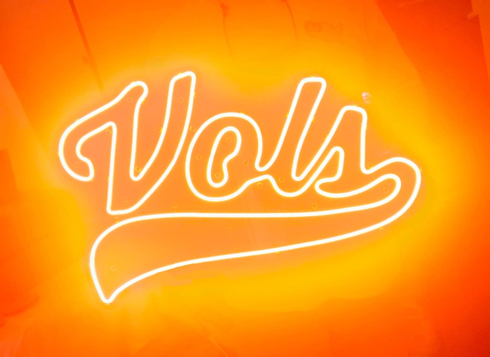 University of Tennessee Vols Script Neon LED Light - 27" X 18" - Etsy