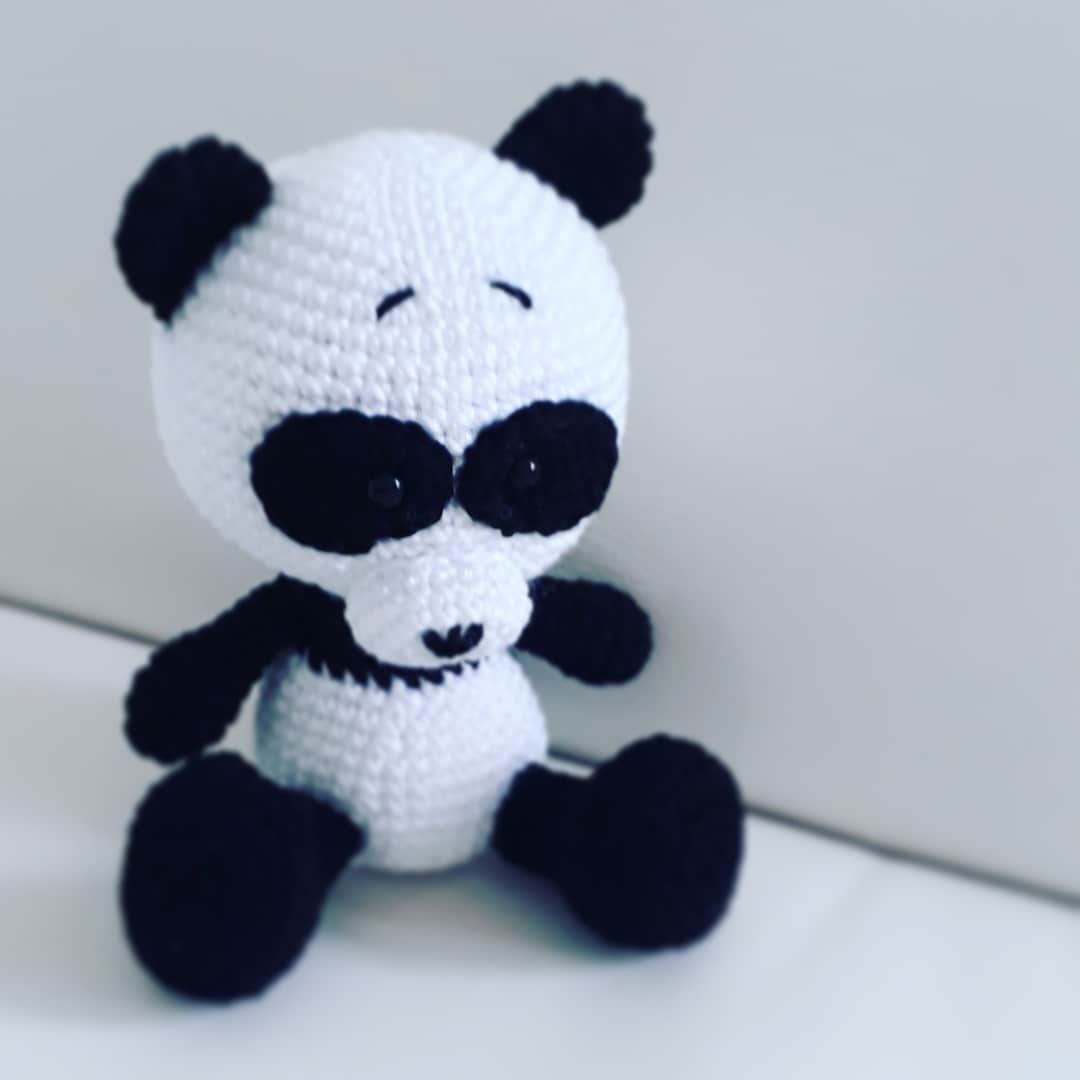Pattern - Crochet Cute Panda Bear - Etsy