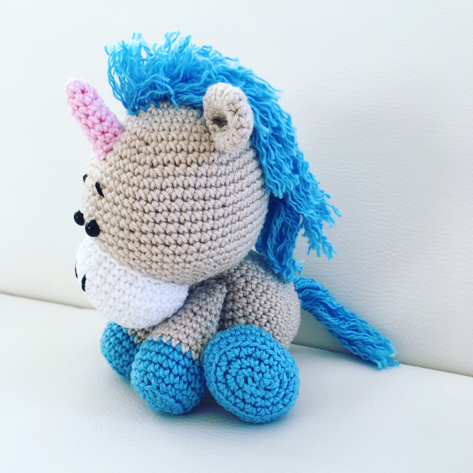 Pattern - Crochet Cute Unicorn - Etsy