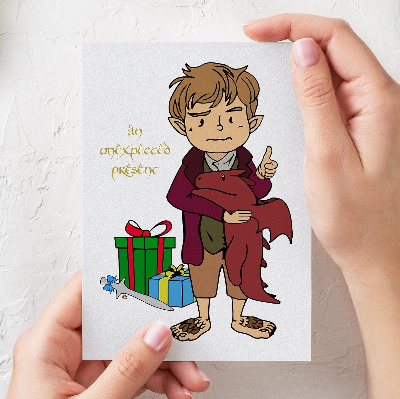 Hobbit Christmas Cards