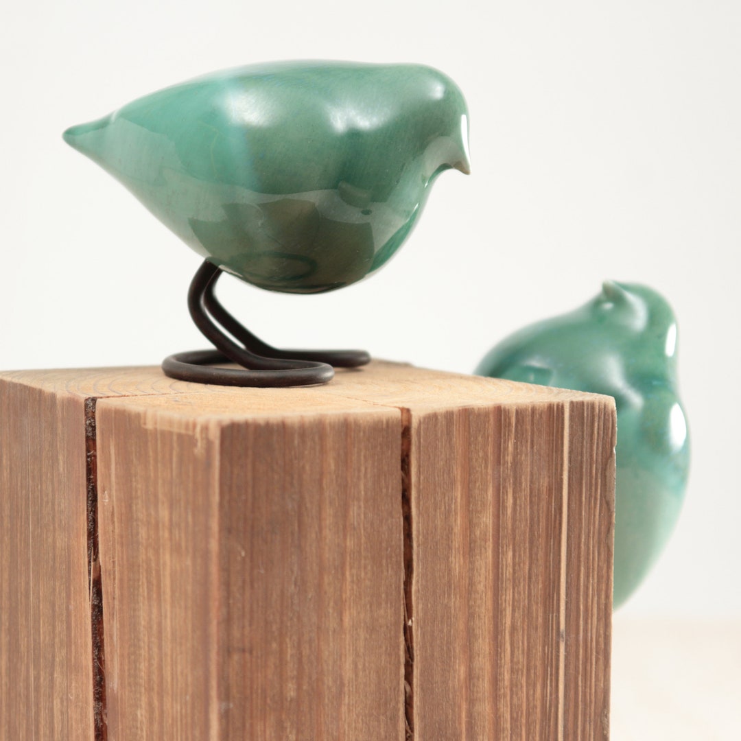Decorative Great Tit Small Ceramic Bird Colorful Bird - Etsy