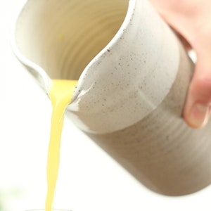 Large Ceramic Pitcher | Handmade Lemonade Jug | Pottery Gift - Etsy