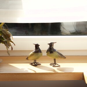 Ceramic Lapwing | Handmade Decorative Bird Figurine | Bird Lover Gift ...