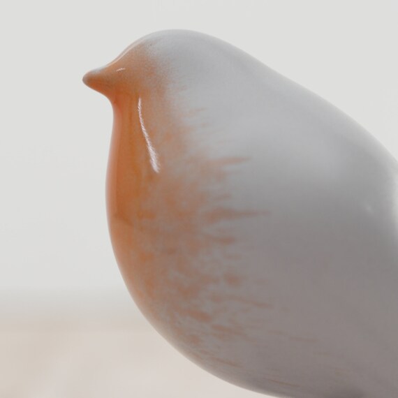 Ceramic Robin Handmade Decorative Bird Small Bird - Etsy UK