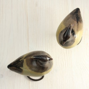 Ceramic Lapwing | Handmade Decorative Bird Figurine | Bird Lover Gift ...