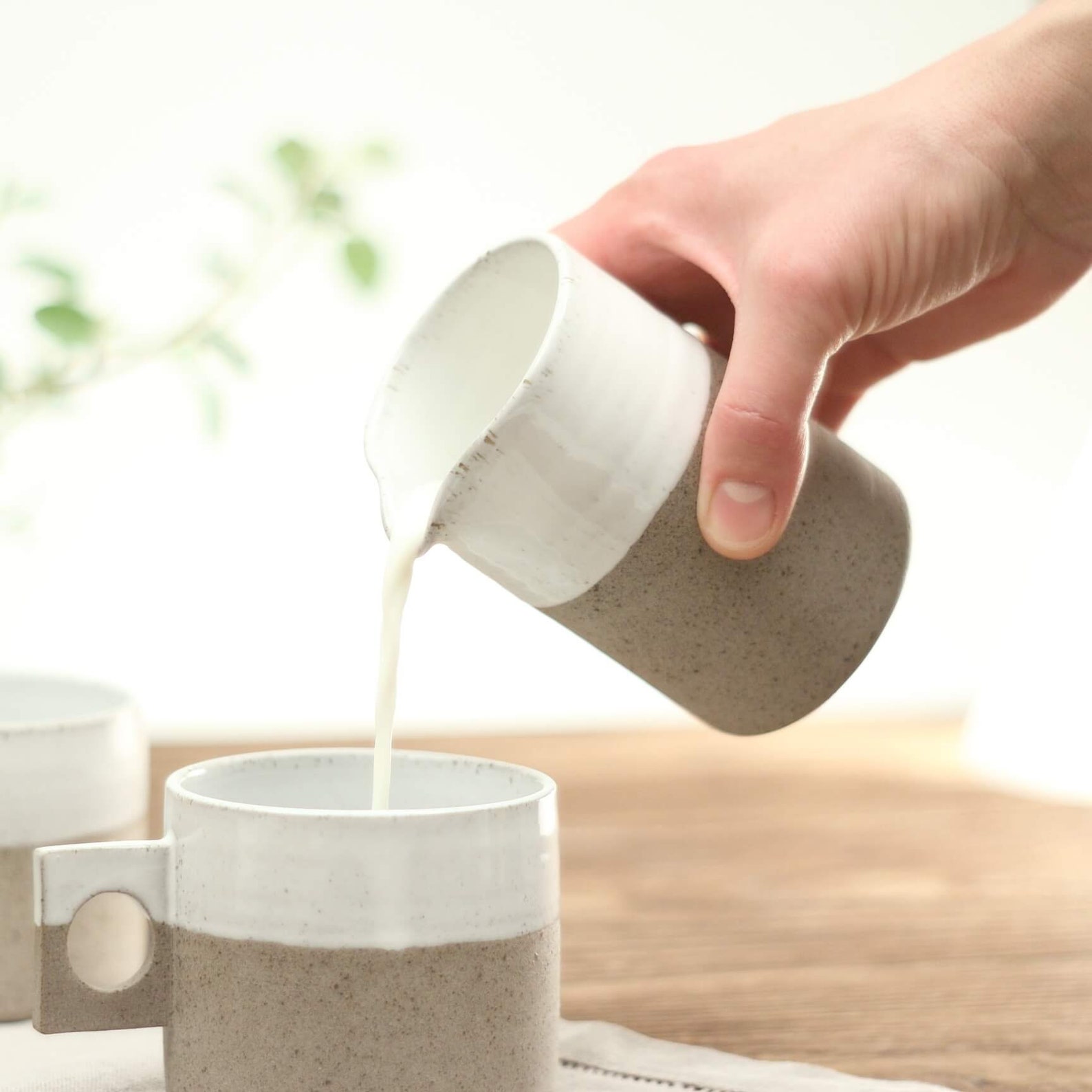 Ceramic Creamer Small Milk Jug Handmade Pitcher Pottery - Etsy