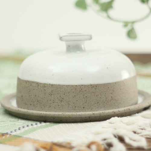 Ceramic Container With Lid Kitchen Canister Pottery Herb | Etsy