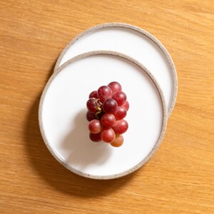 2 Ceramic Plates Set of Two Handmade Pottery Plates - Etsy