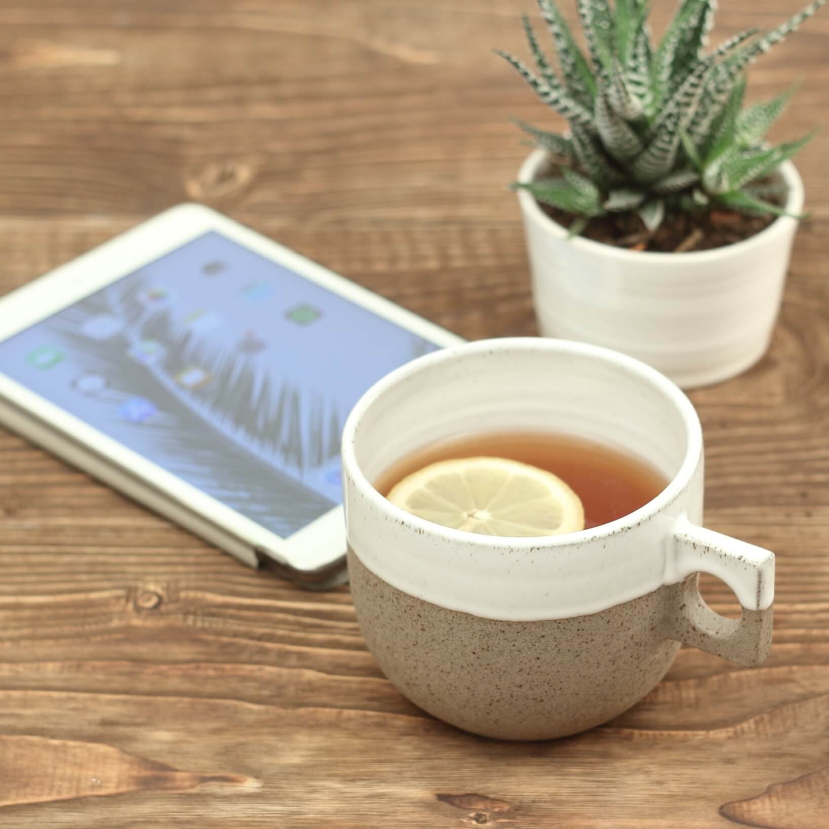 Large Ceramic Mug Handmade Mug for Tea Lovers Pottery Gift - Etsy