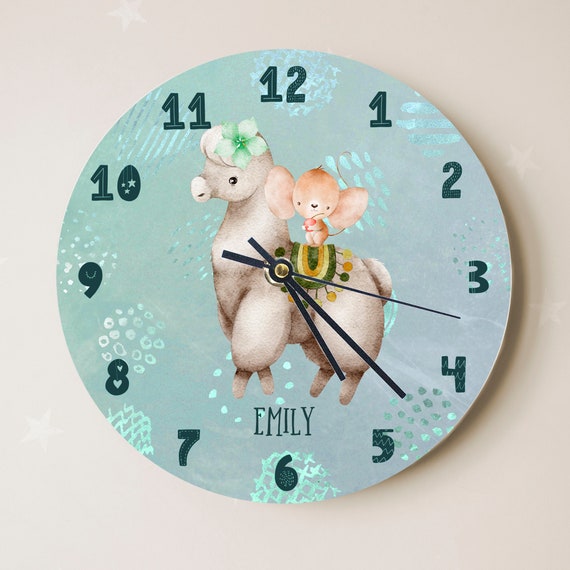 Llama Wall Clock