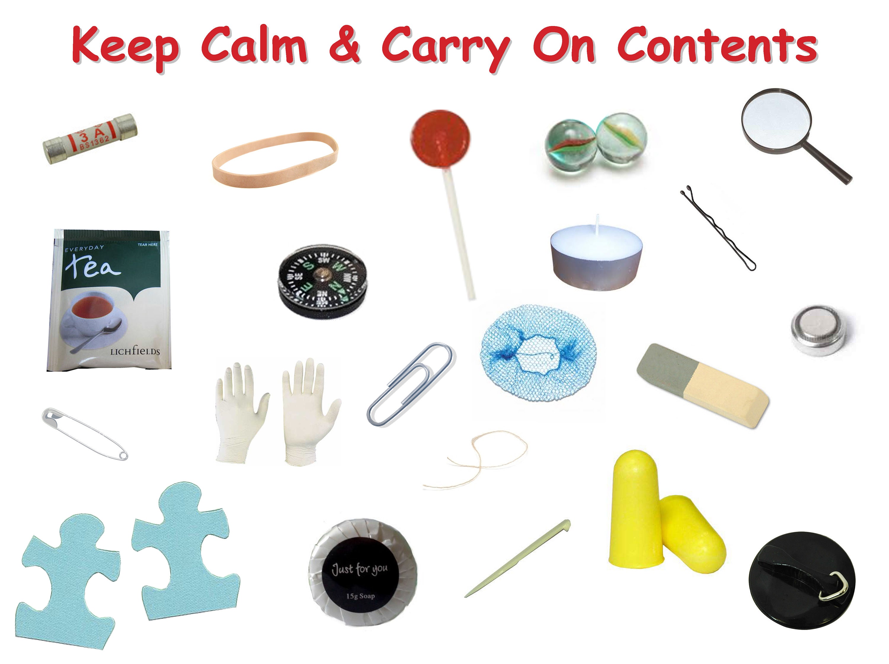 Keep Calm & Carry on Survival Kit in A Can. Fun Gift With Card | Etsy UK