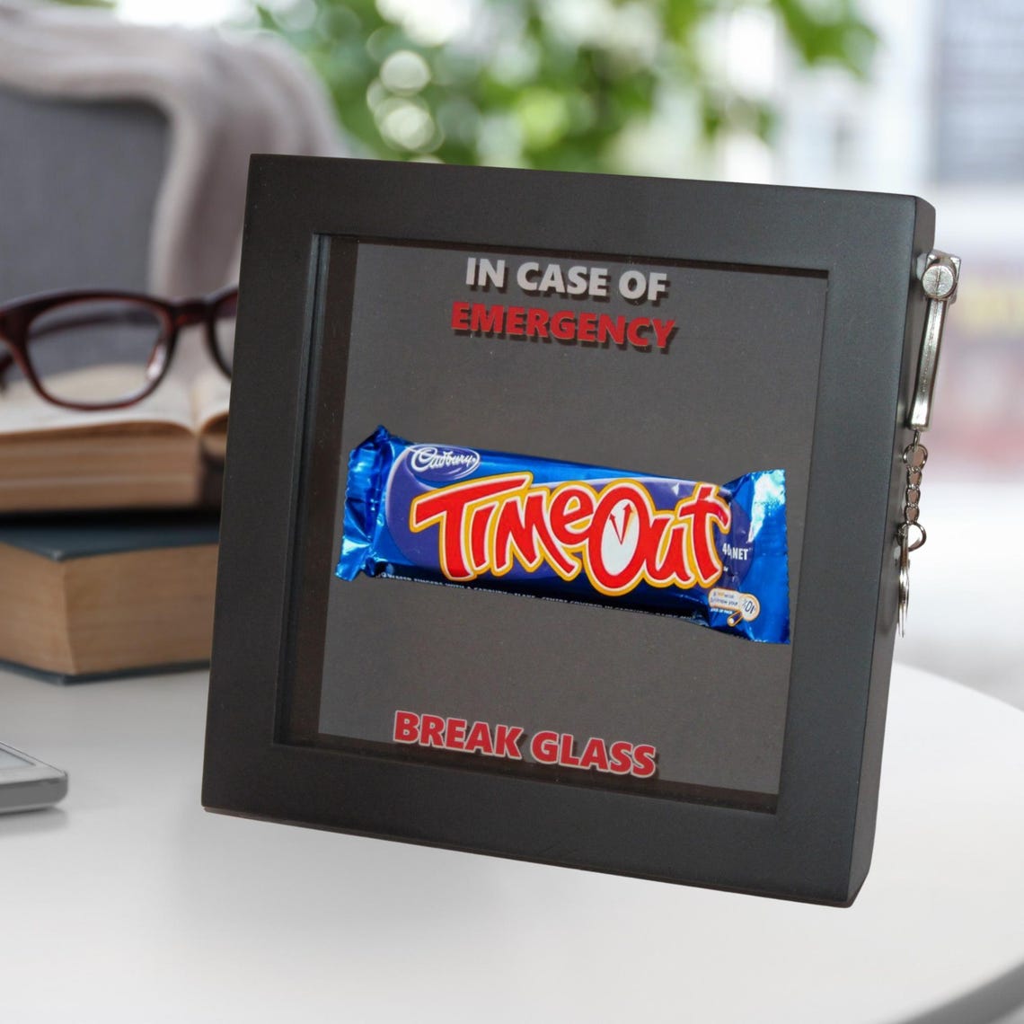 Birthday/christmas Present Break Glass in Case of Emergency Gift Box ...