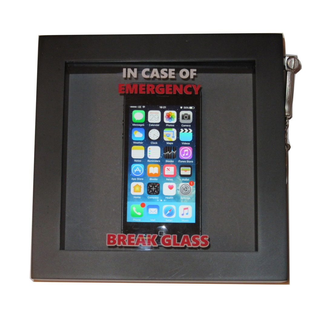 Birthday/christmas Present Break Glass in Case of Emergency Gift Box ...