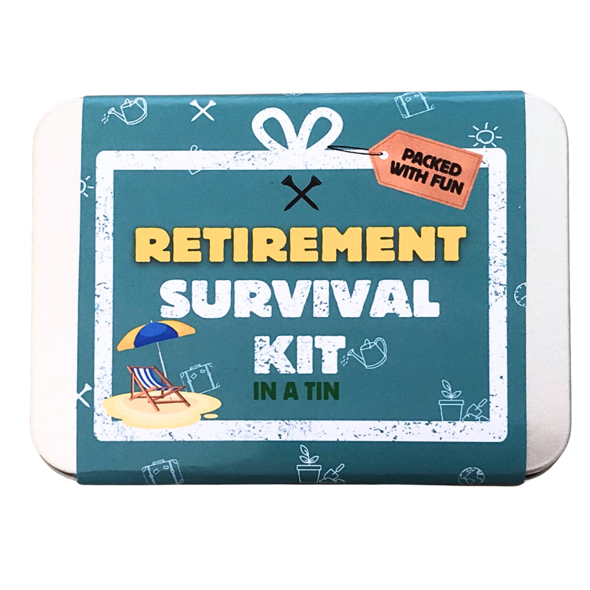 Retirement Survival Kit in a Tin — Congratulations Gift, Funny Keepsake ...