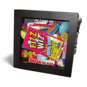 In Case of Emergency Break Glass Gift Survival Kit Box Frame Present ...