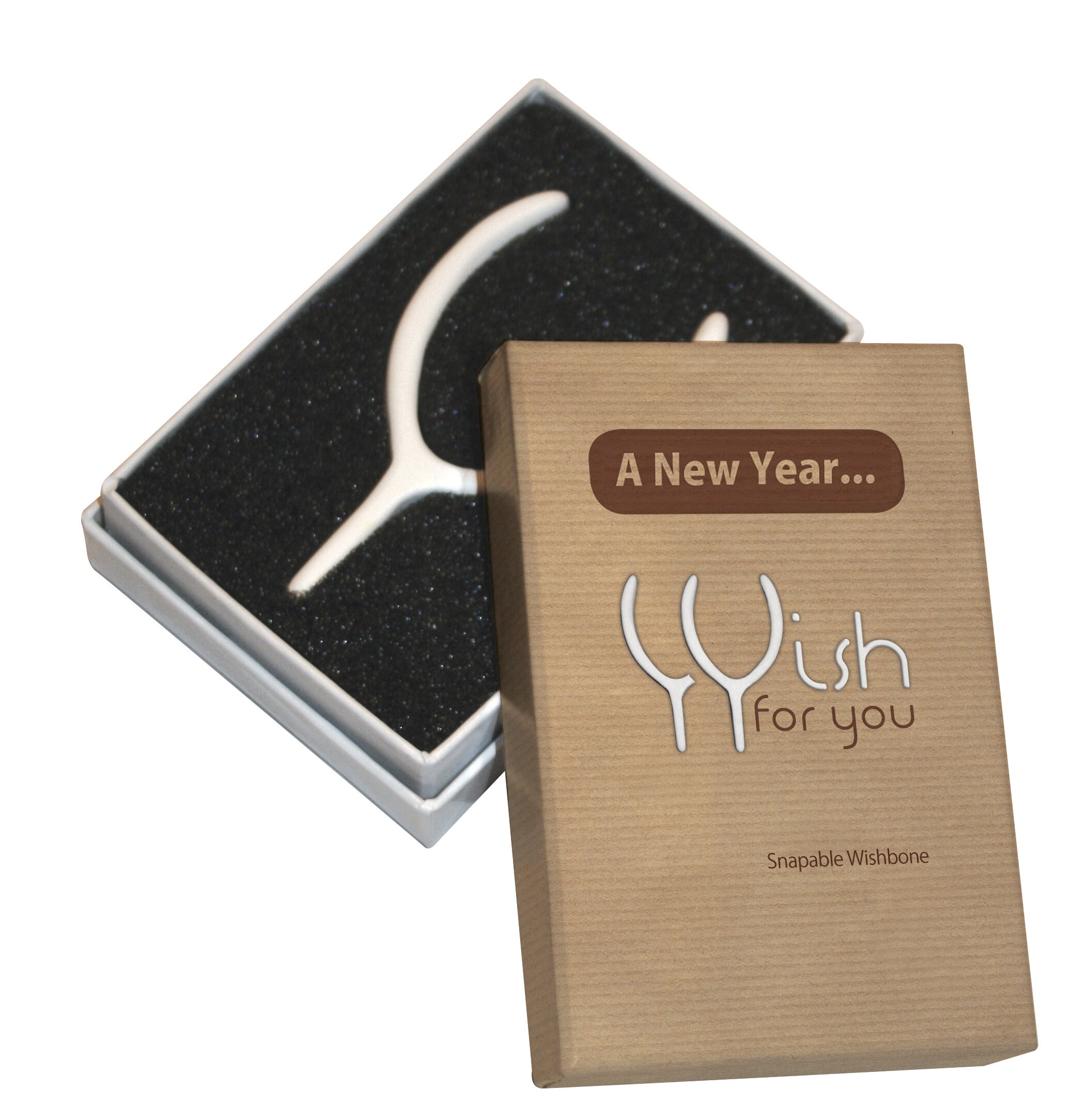 HAPPY NEW YEAR Snapable Wishbone Gift & Card. Special New - Etsy