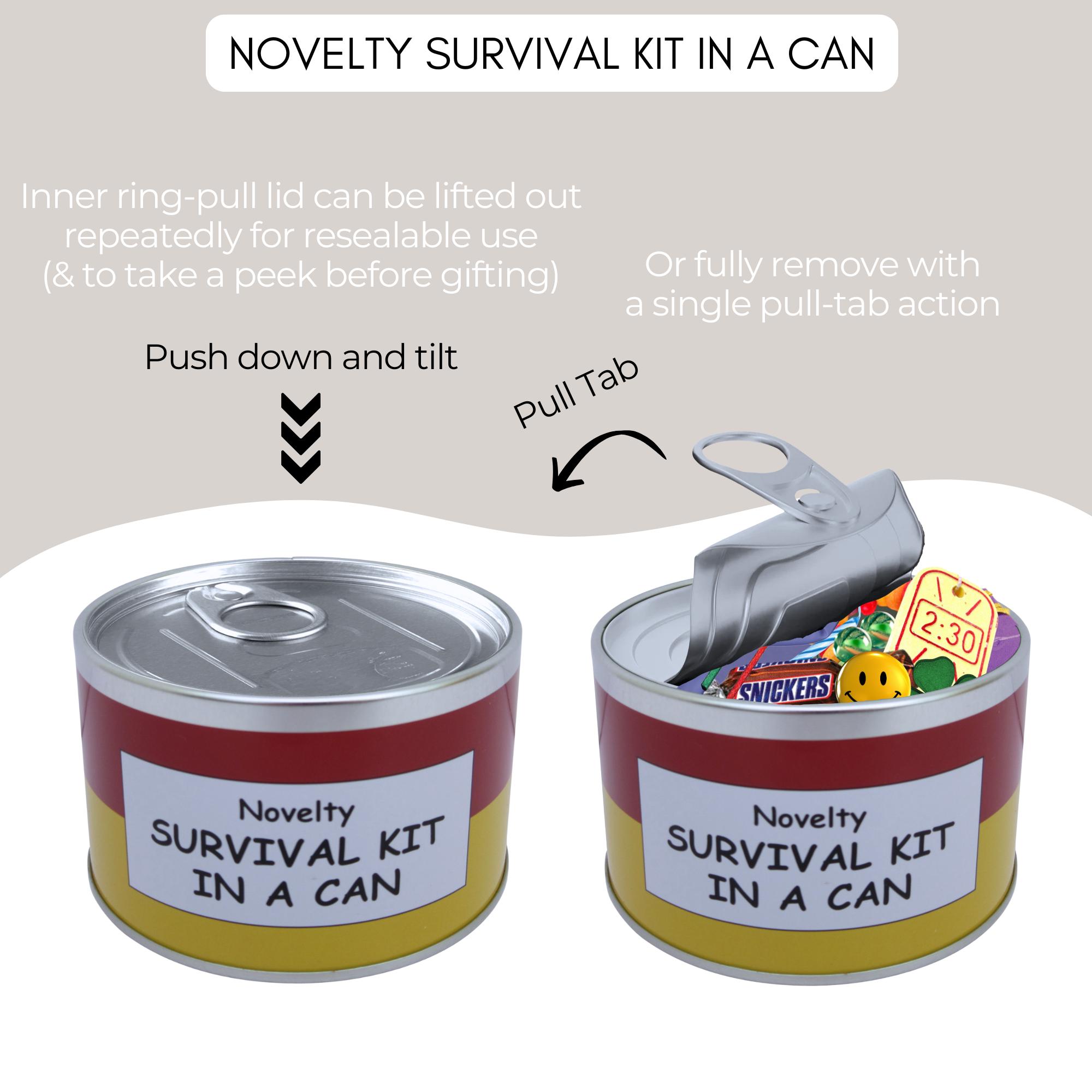 30th Birthday Survival Kit in A Can. Fun Happy Birthday Gift & Card ...
