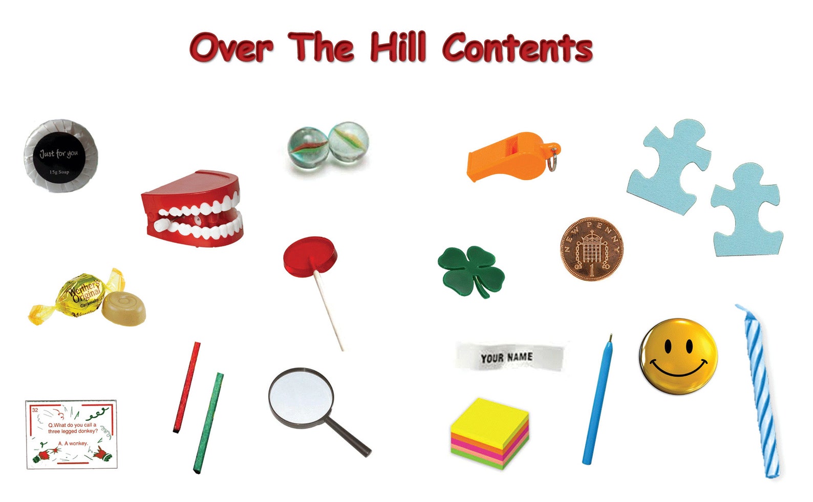 Over the Hill Survival Kit in A Can. Fun Getting Old Joke Gag - Etsy