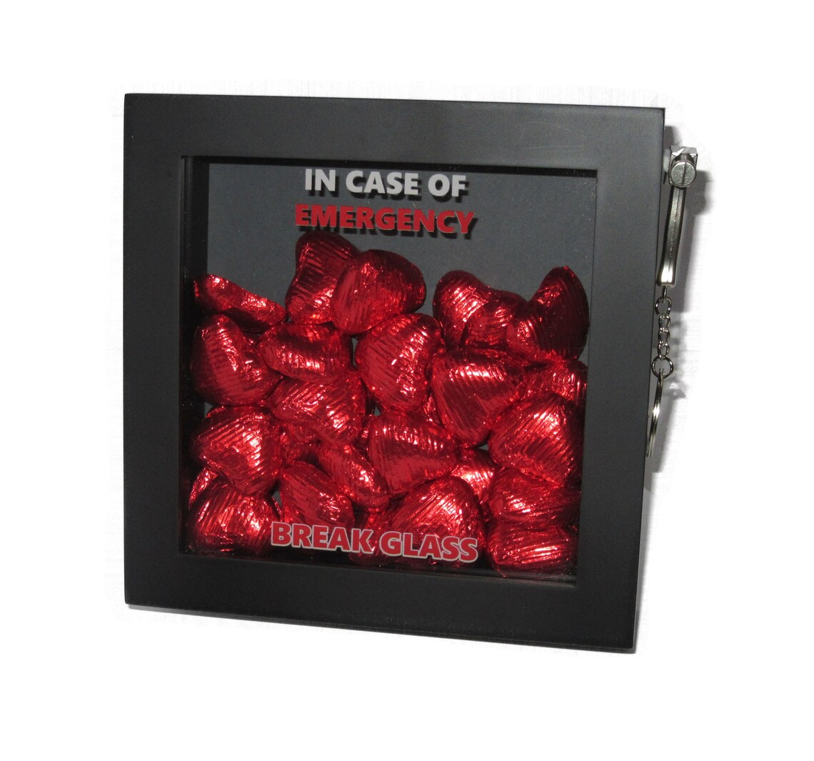VALENTINES DAY GIFT in Case of Emergency Break Glass 3d Photo - Etsy