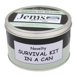30th Birthday Survival Kit in A Can. Fun Happy Birthday Gift & Card ...