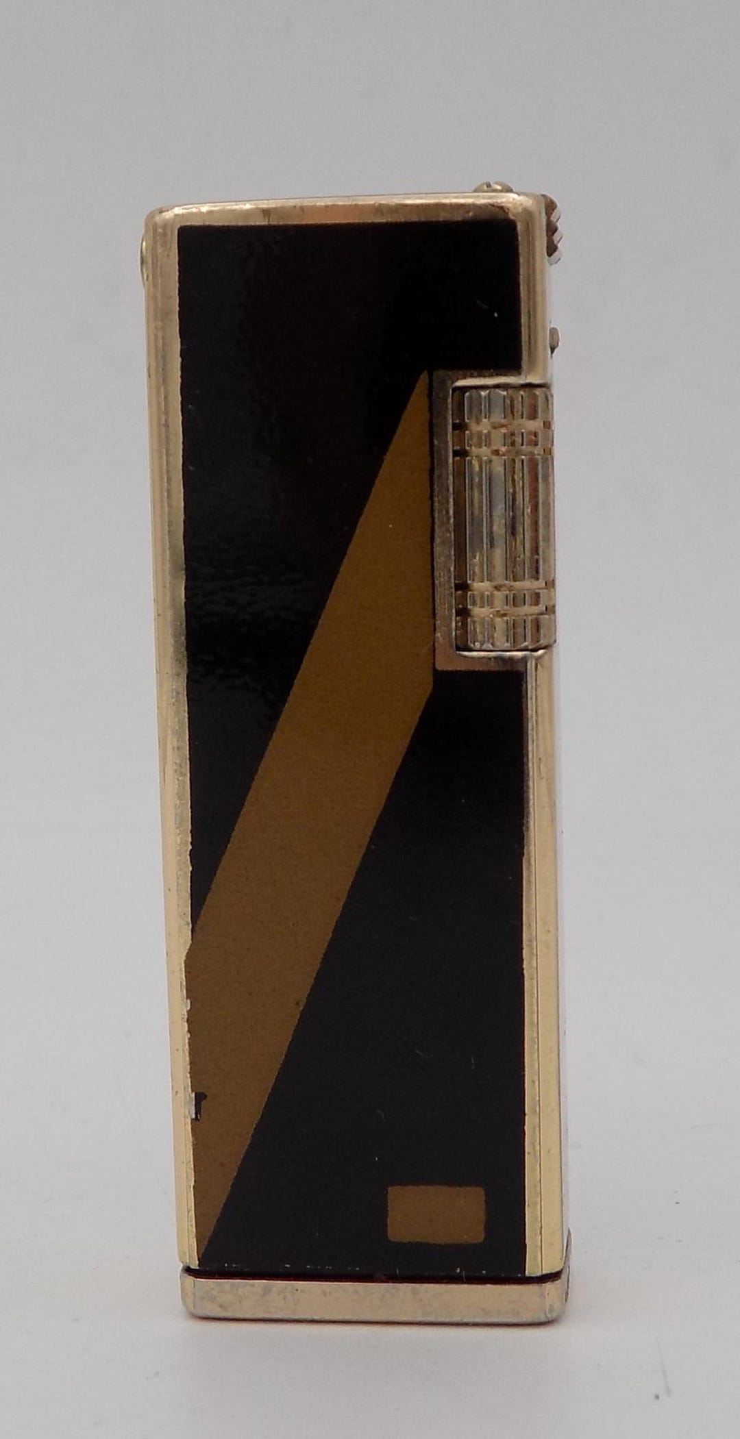 SCORPIO Lighter, Vintage Lighter, Elegant Lighter, Black and Gold, Made ...