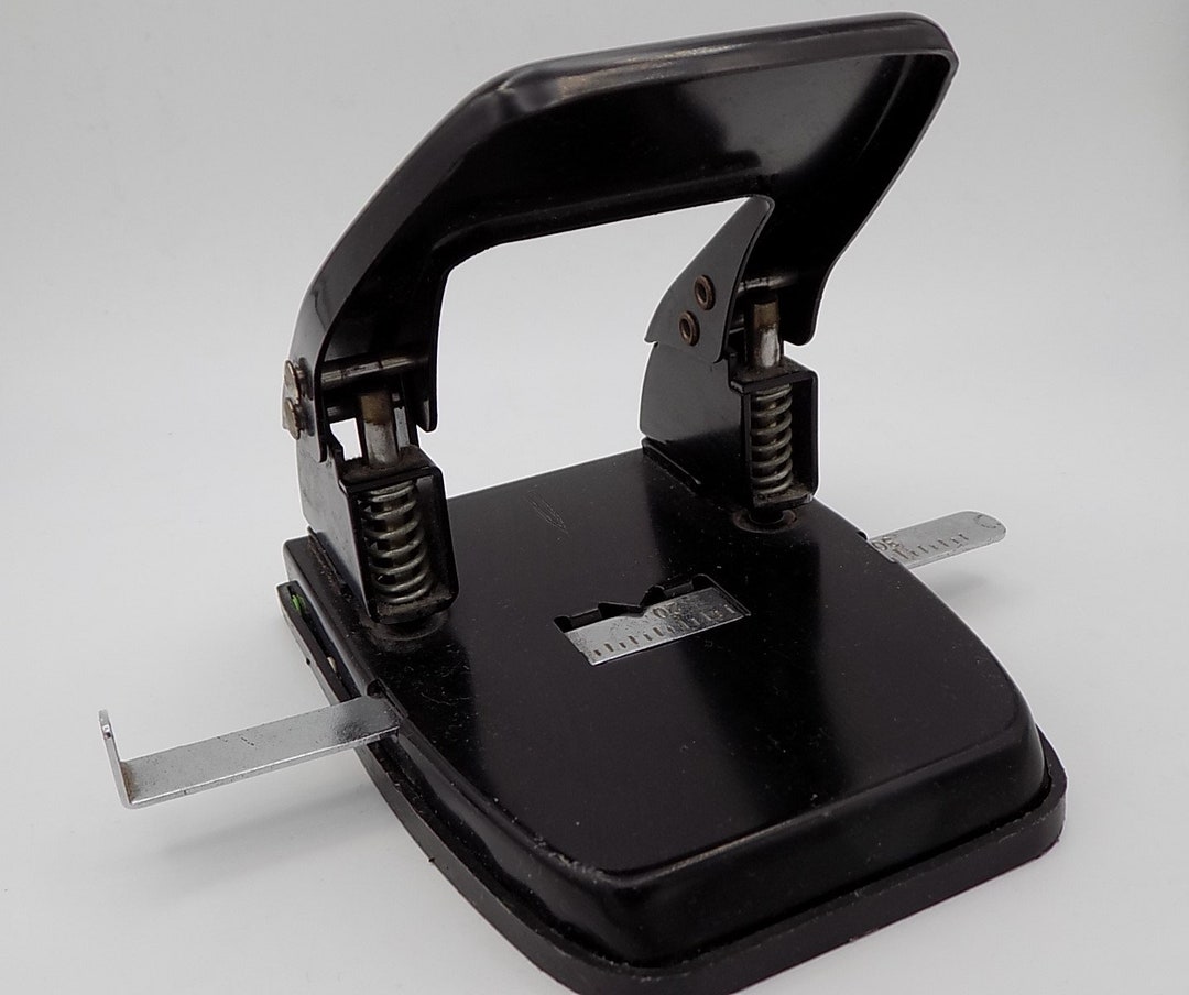 Vintage Hole Punch,two HOLE Punch,metal Hole Punch,office Punch,hole ...