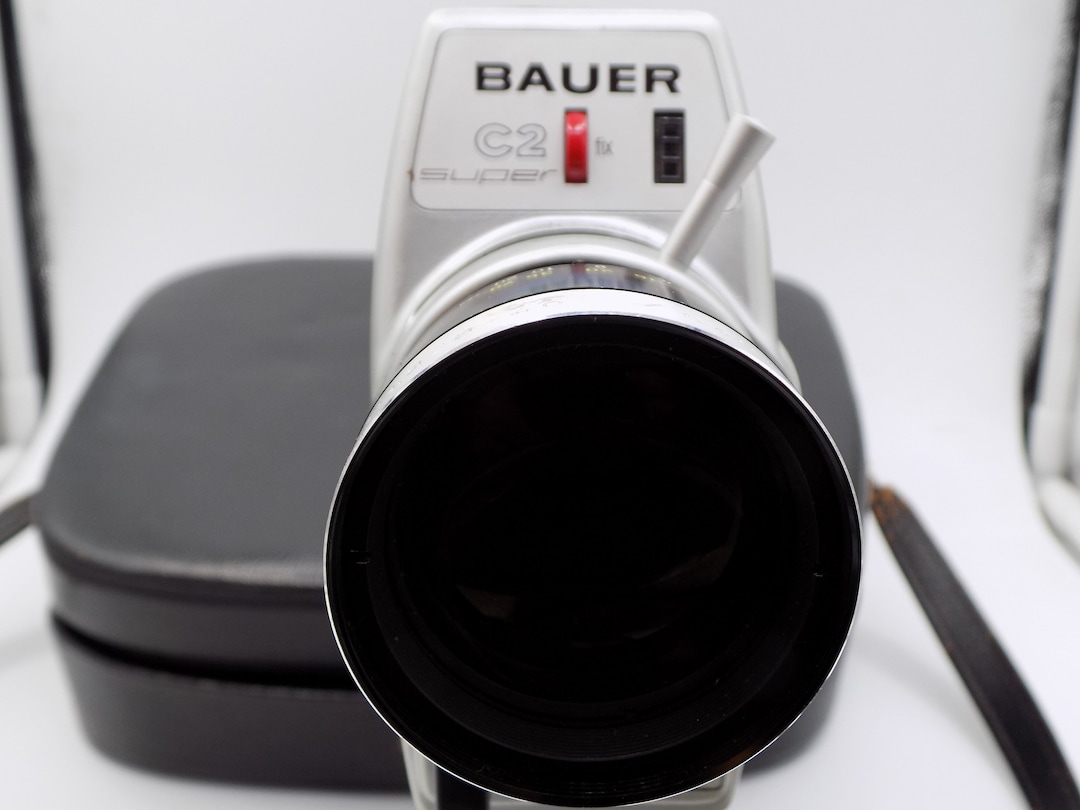BAUER C2, Film Camera, 8 Mm, Made in Germany, Vintage Camera, 1960s ...