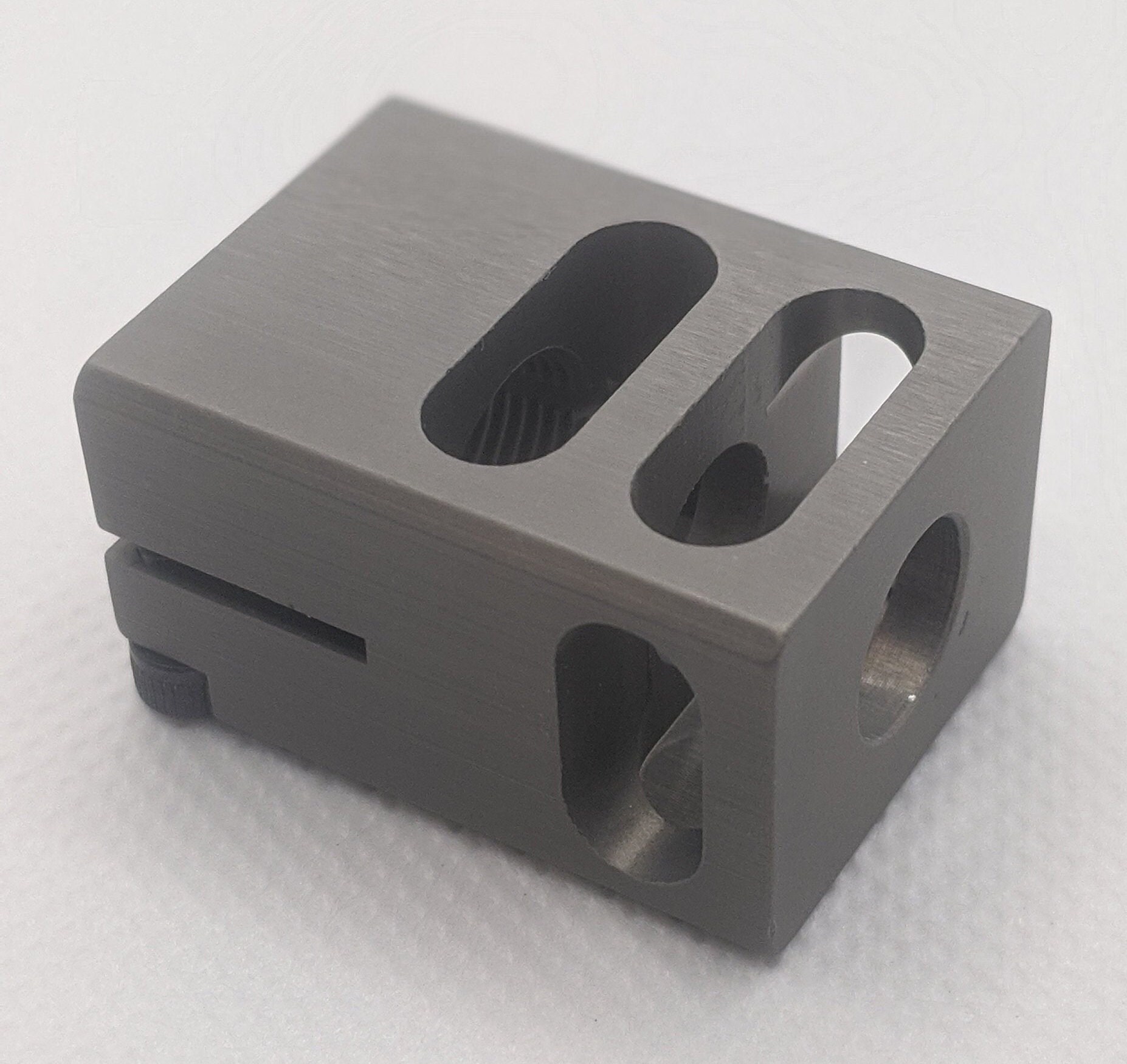 New 9mm Muzzle Brake for Glock 17/19/26 width slides Silver | Etsy