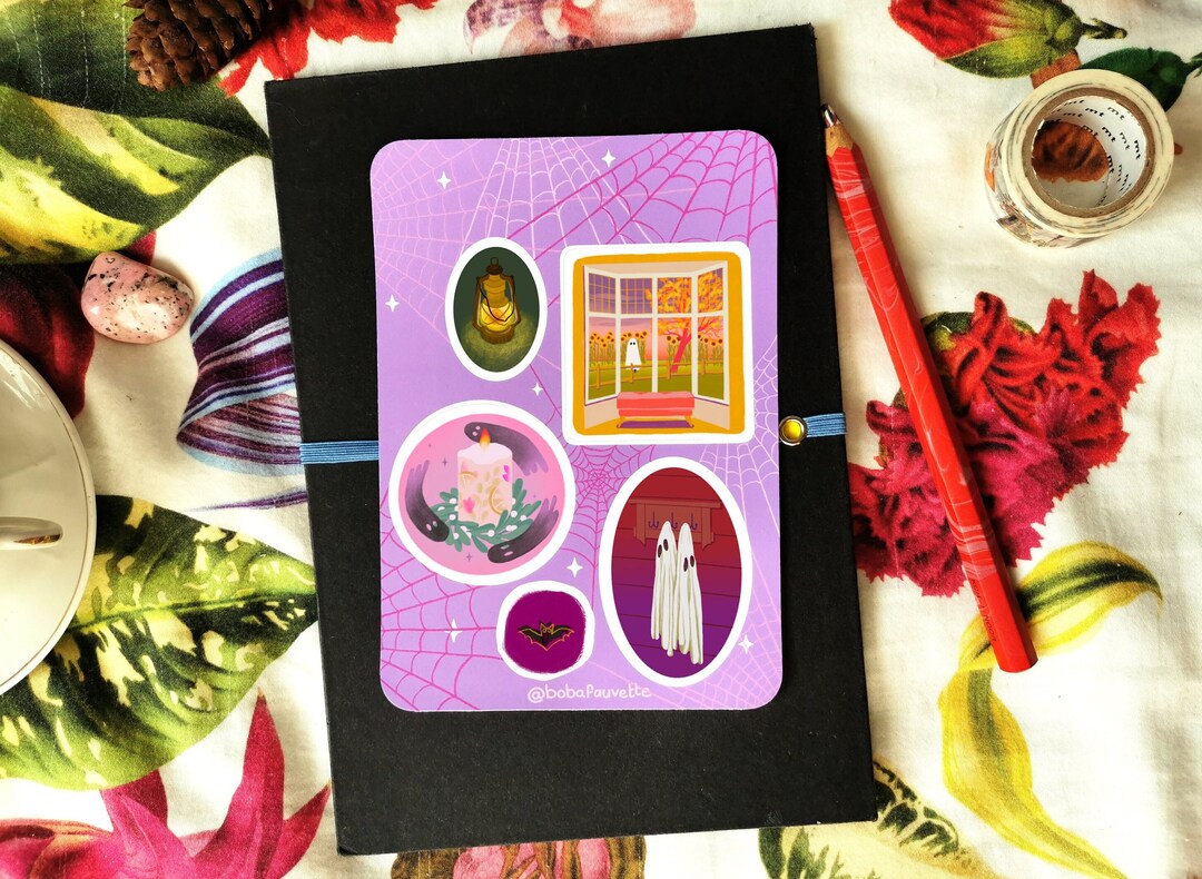 Stickers Sheet the Nice Ghosts - Etsy