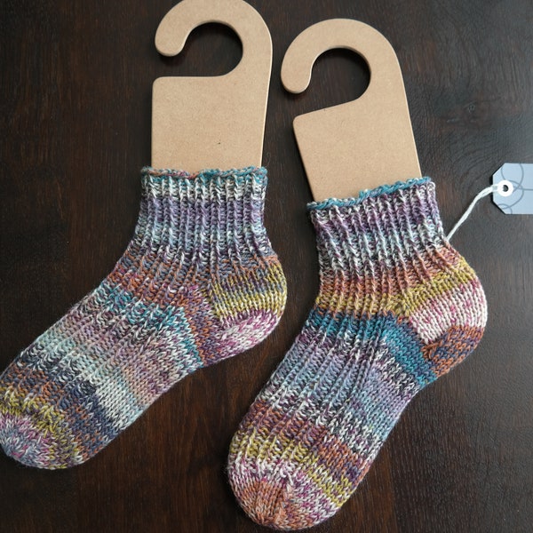 Hand Knitted Socks - Etsy