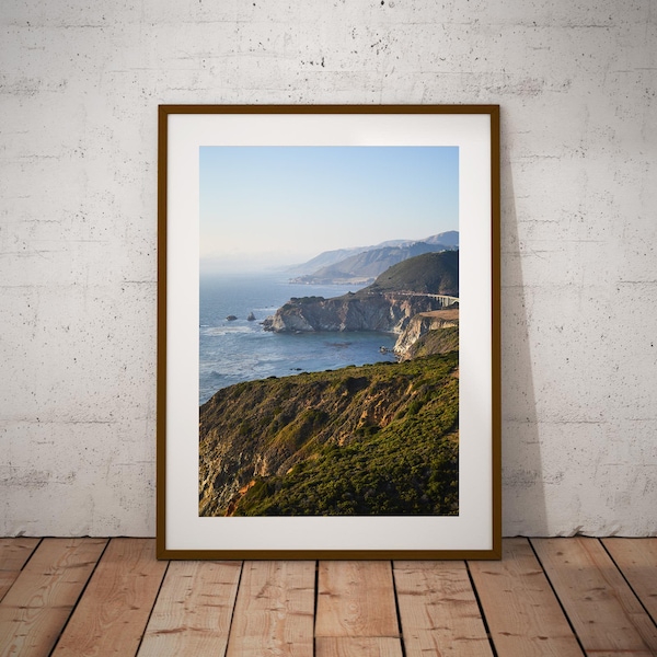 California Coast Poster - Etsy