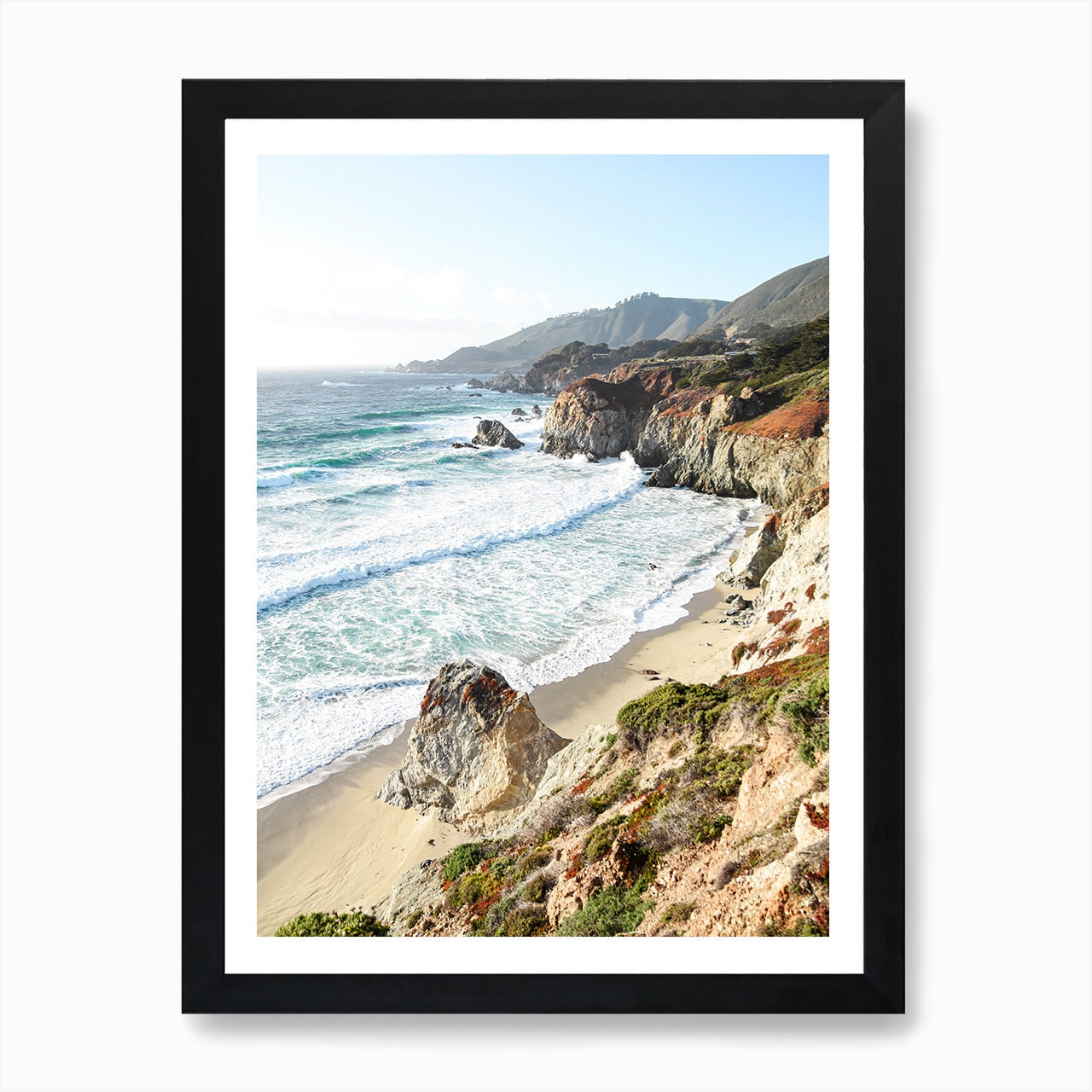 Northern California Coastline Print West Coast Wall Decor - Etsy