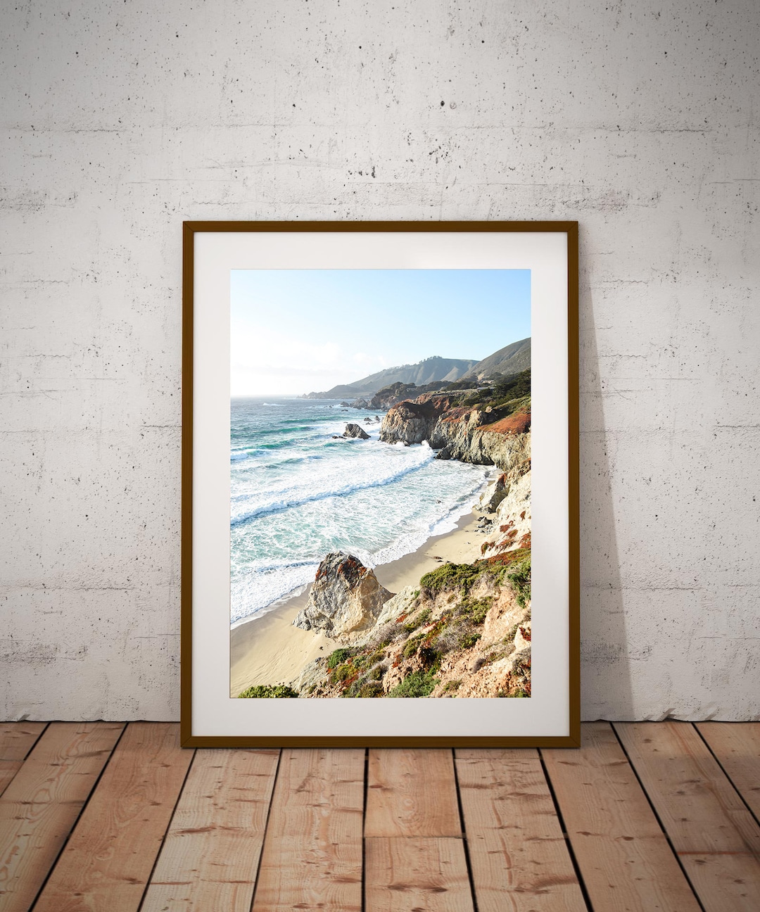 Northern California Coastline Print, West Coast Wall Decor, Nature ...