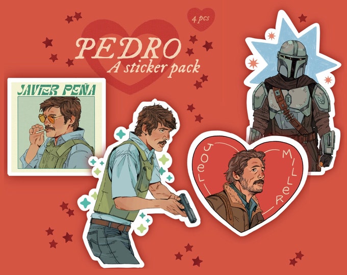 PEDRO - Sticker Pack - Etsy