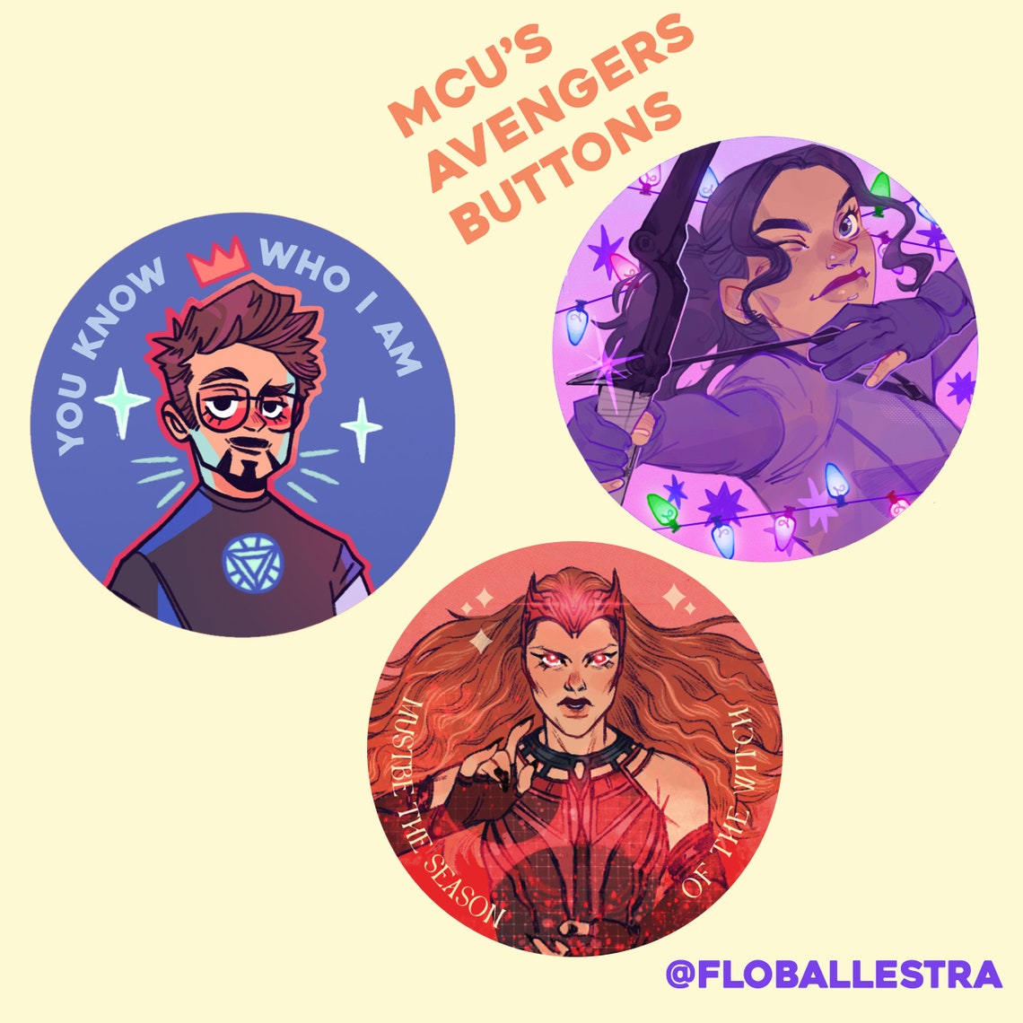 Boutons des héros les plus puissants du MCU - Etsy France