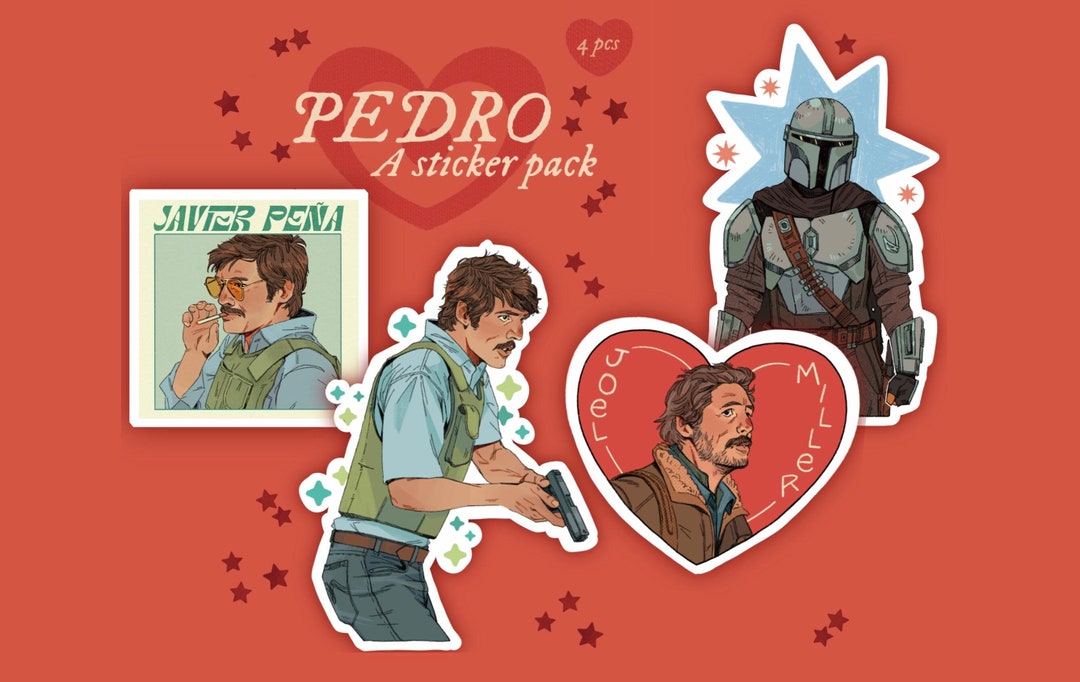 PEDRO - Sticker Pack - Etsy