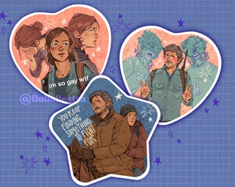 The Last of Us Sticker Ellie With Giraffe TLOU Sticker Waterproof ...